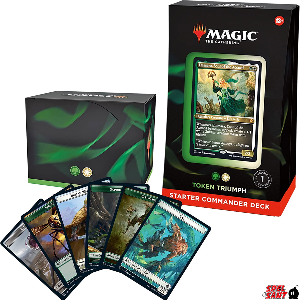 Magic The Gathering Starter Commander Deck 2022 - Token Triumph - Spel & Sånt: The video game ...