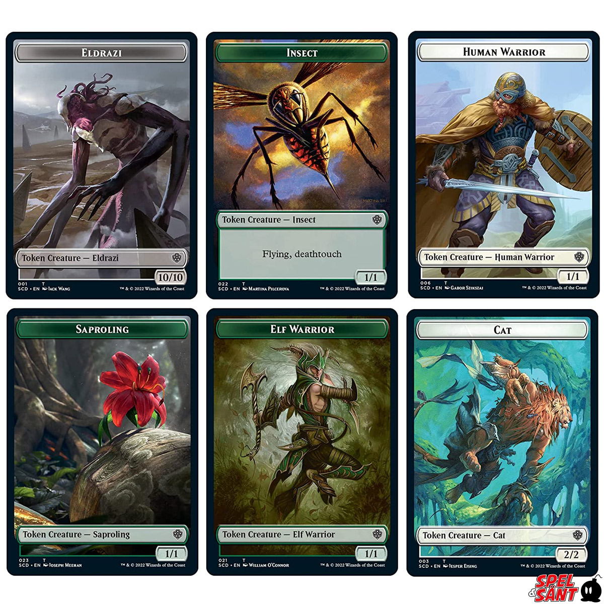 Magic The Gathering Starter Commander Deck 2022 - Token Triumph - Spel & Sånt: The video game ...