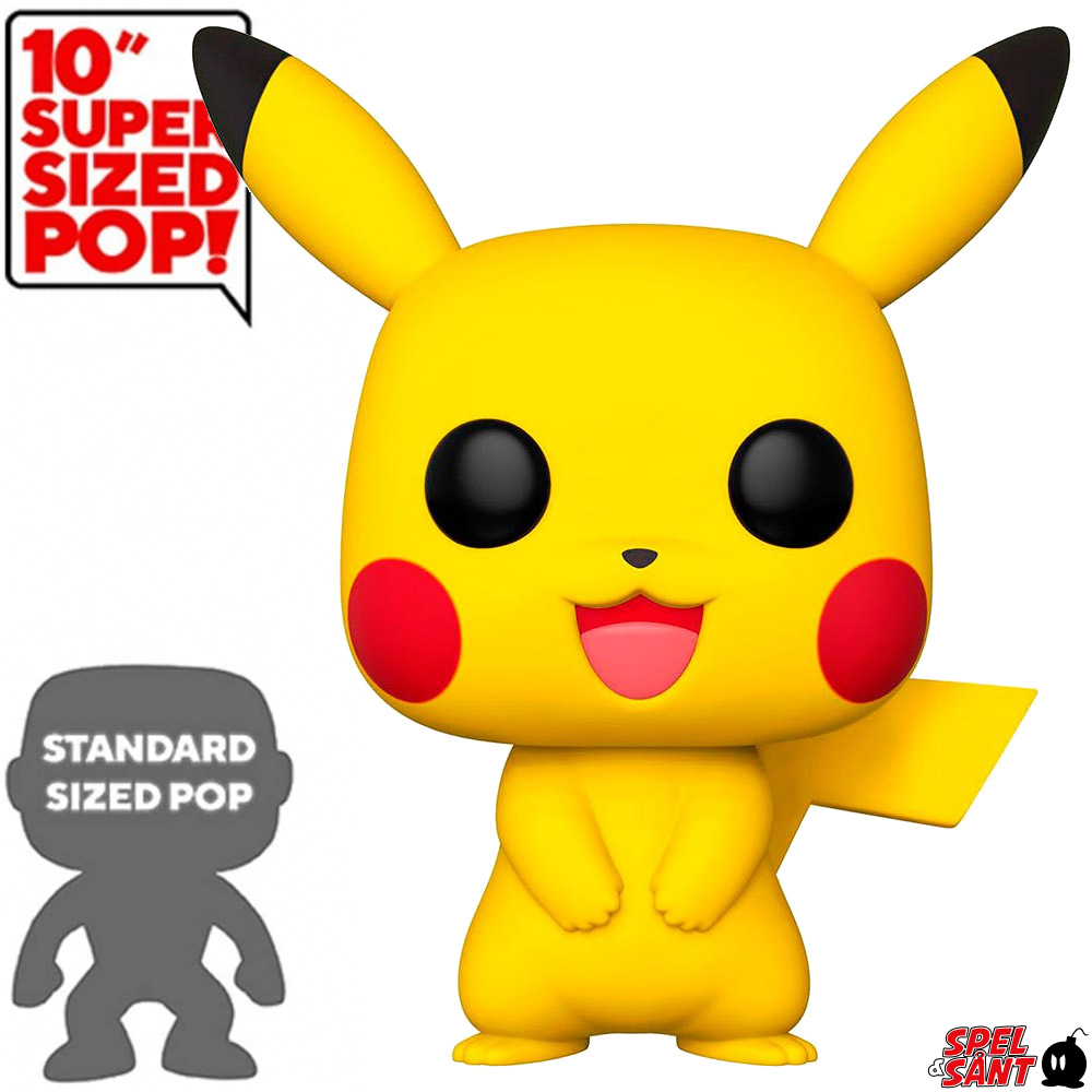 Pop! Pokemon S1 Pikachu 25cm Jumbo Vinyl Figure - Spel & Sånt: The ...
