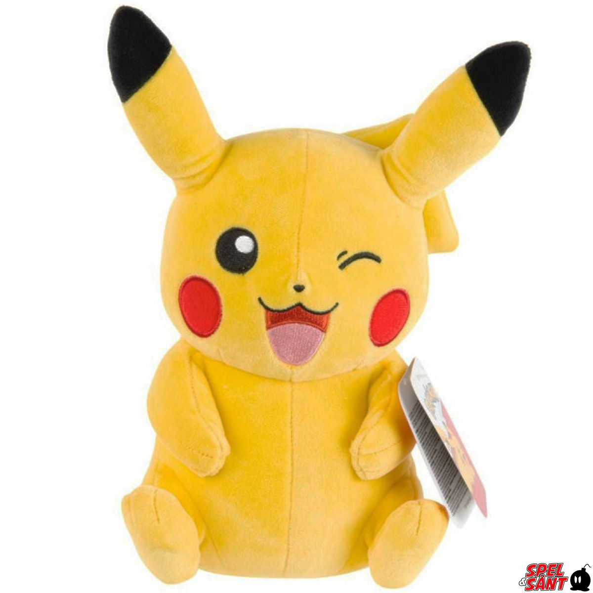 Jazwares Pokemon Blinking Pikachu Plush - 25cm - Spel & Sånt: The video ...