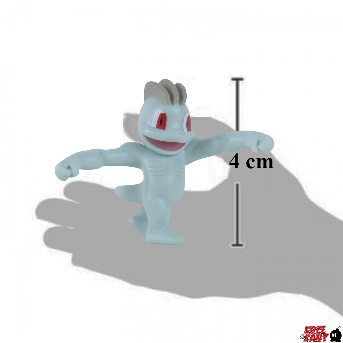 Jazwares Pokemon Battle Figure Set 3 Figures (Squirtle, Machop ...