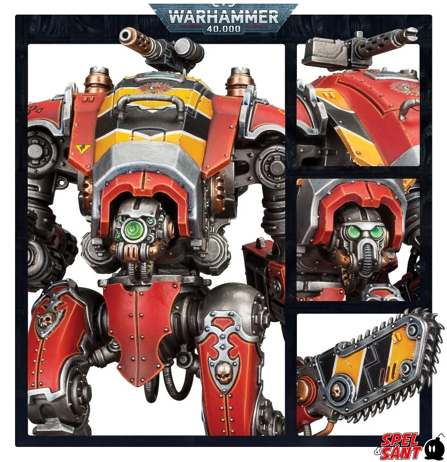 Warhammer 40K Battleforce Imperial Knights - Chainbreaker Lance - Spel ...