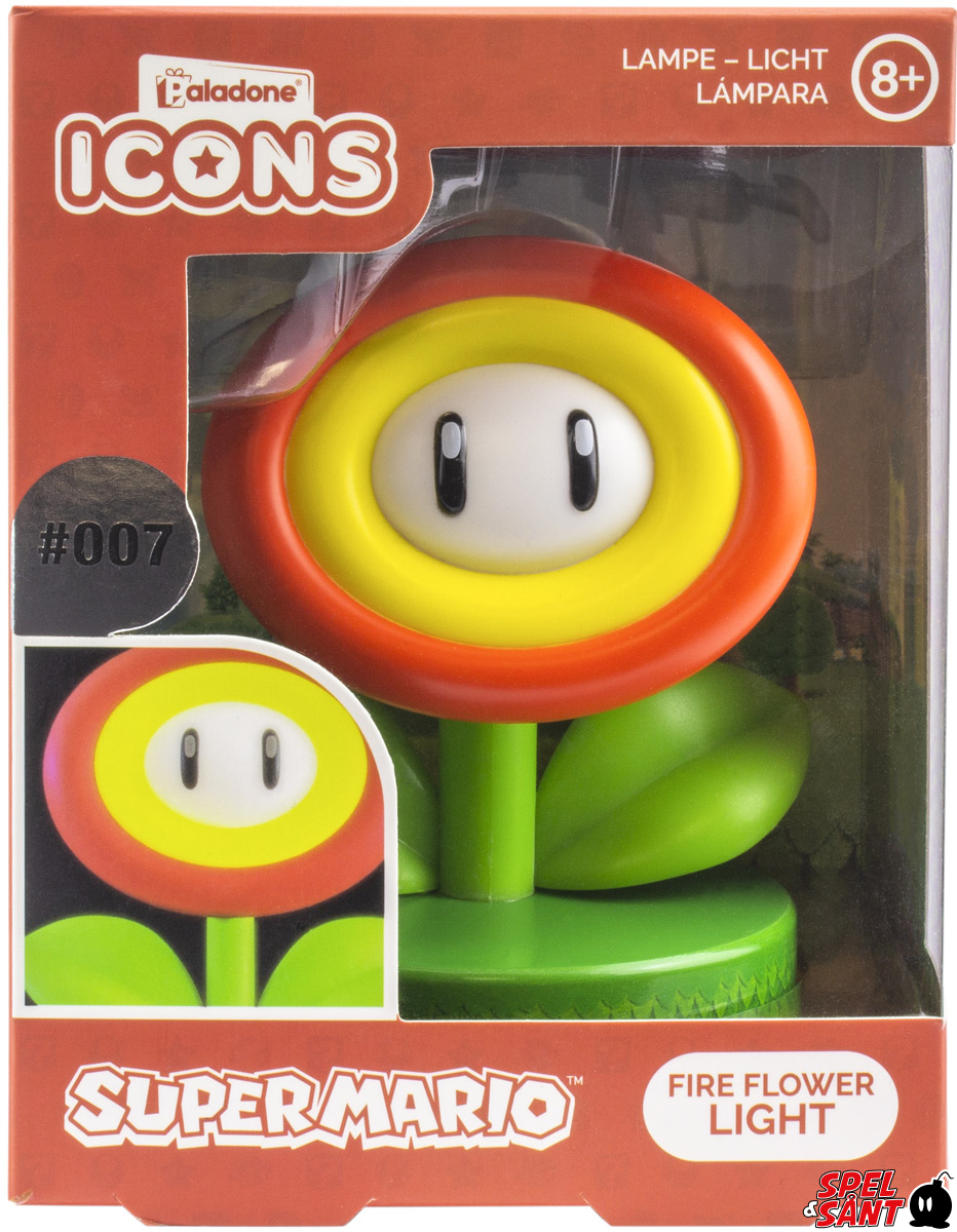 Super Mario Fire Flower V2 Icon Light - Spel & Sånt: The video game ...