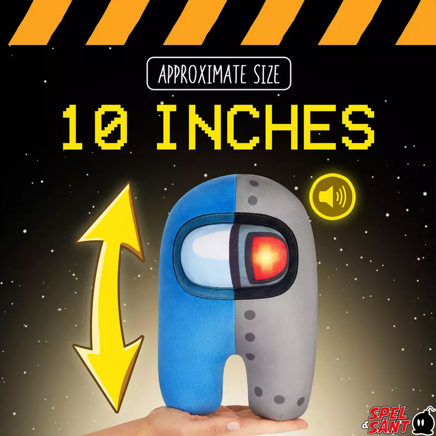 Among Us Official Special Edition Sound & Glow Plush 25cm Right Hand ...