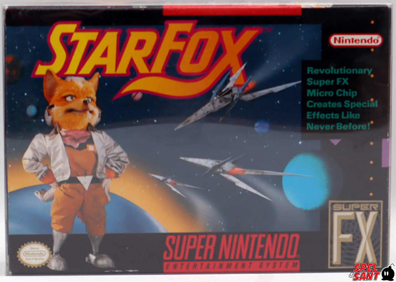 Starfox (inkl. Skyddsbox & Amerikansk Version) - Spel & Sånt: The video ...