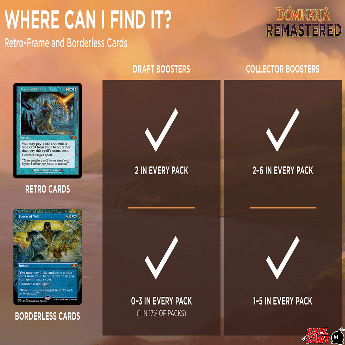 Magic Dominaria Remastered Collector Booster Pack (Japansk Version ...