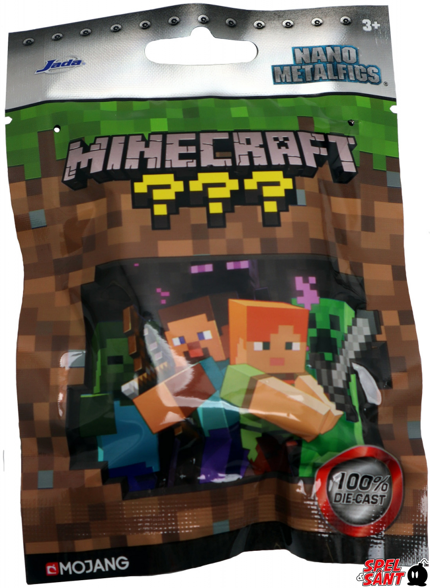 Jada Minecraft Metal Die Cast Mini Mystery Figure - Spel & Sånt: The ...