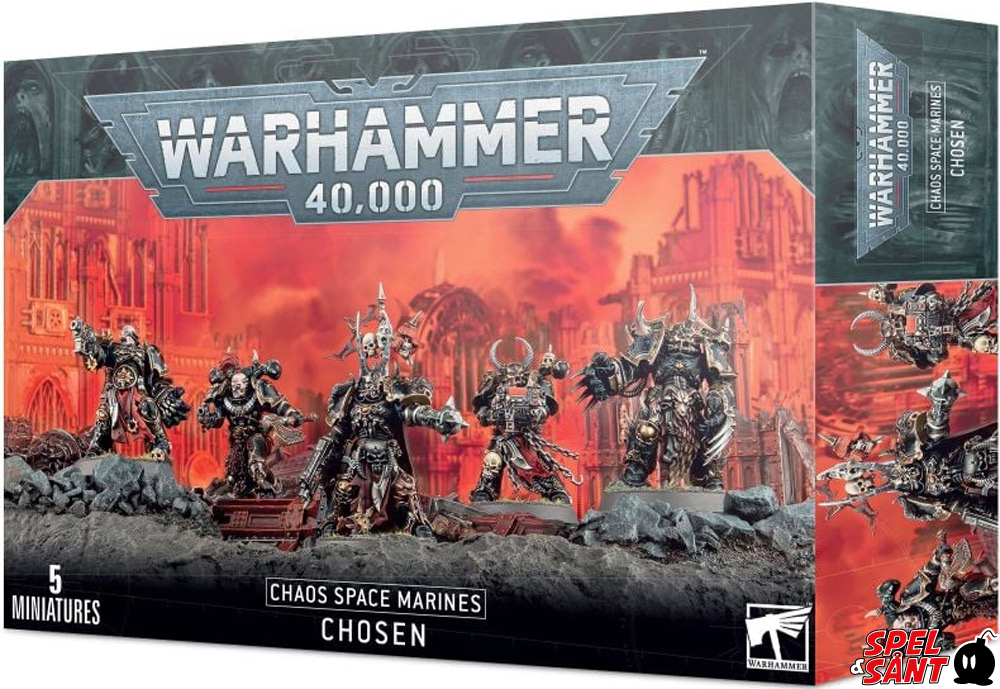 Warhammer 40K Chaos Space Marines - Chosen - Spel & Sånt: The video ...
