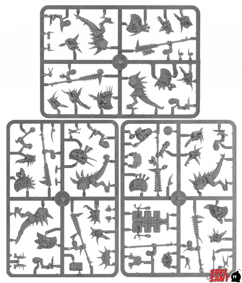 Warhammer Age of Sigmar Seraphon - Saurus Guard - Spel & Sånt: The ...