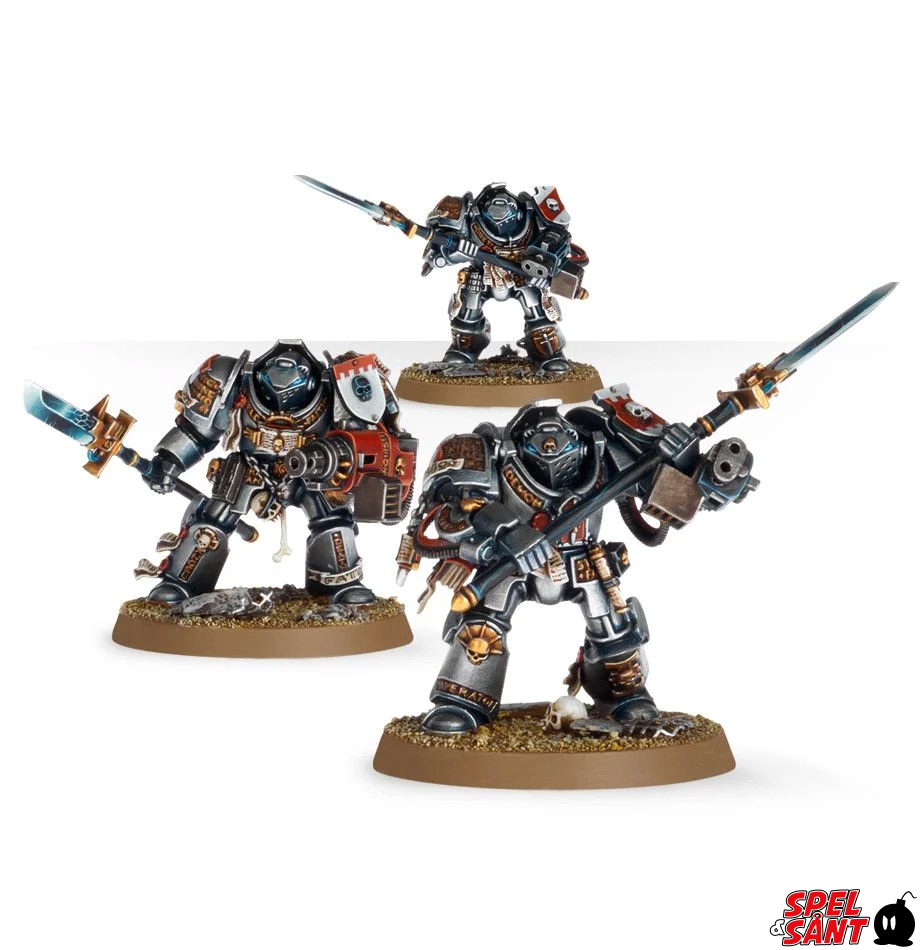 Warhammer 40K Grey Knights - Brotherhood Terminator Squad - Spel & Sånt ...