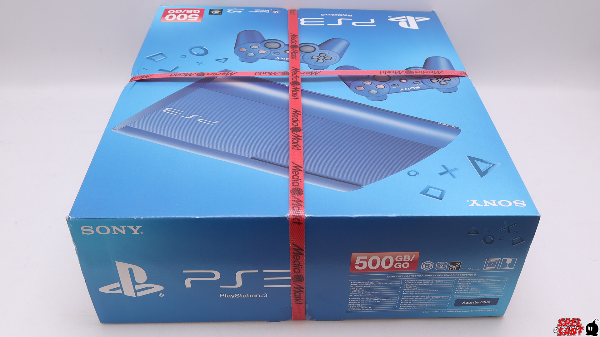 Playstation 3 Super Slim Azurite Blue 500GB (inkl 2 Dualshock 3 ...