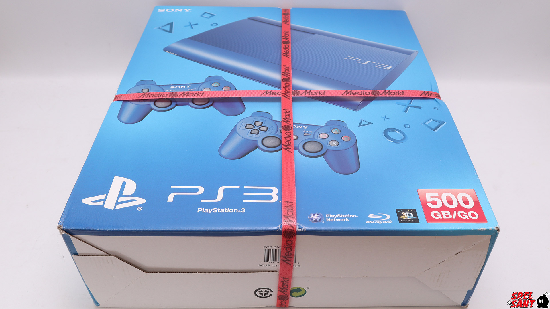 Playstation 3 Super Slim Azurite Blue 500GB (inkl 2 Dualshock 3 ...