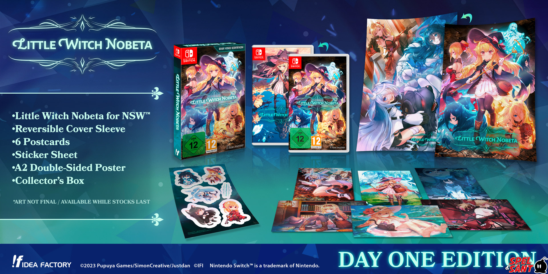 Little Witch Nobeta Day One Edition - Spel & Sånt: The video game store ...