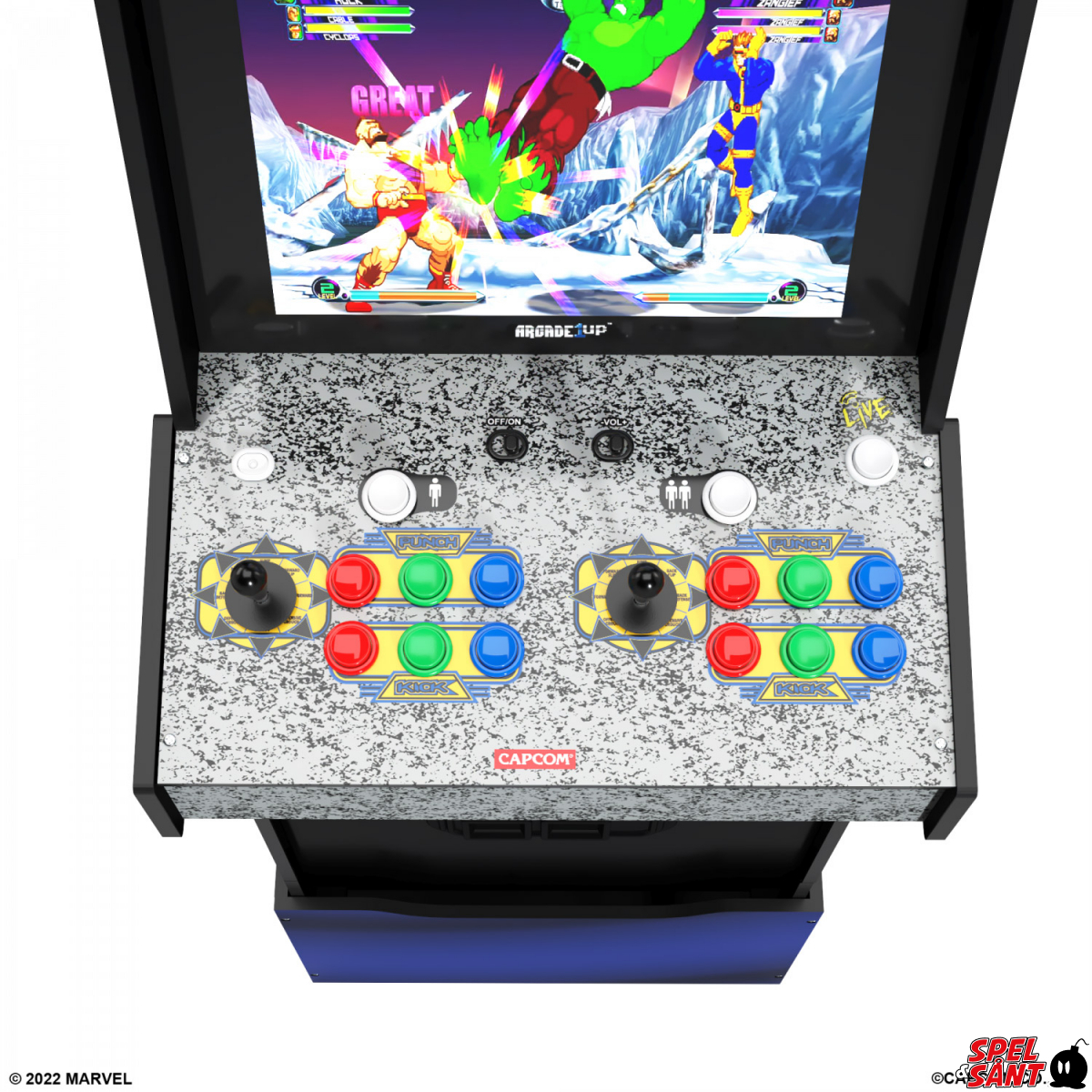 Arcade1Up Marvel vs Capcom 2 Arcade Cabinet - Spel & Sånt: The video ...