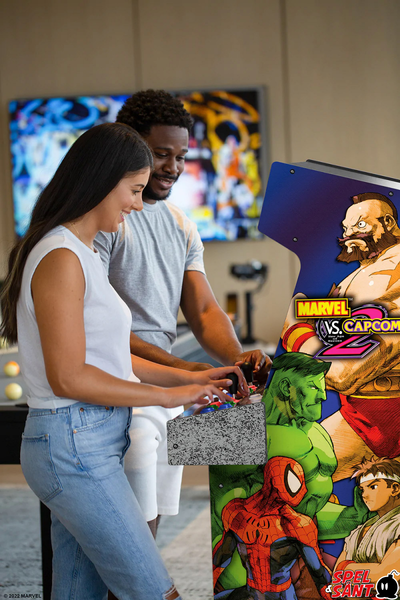 Arcade1Up Marvel vs Capcom 2 Arcade Cabinet - Spel & Sånt: The video ...