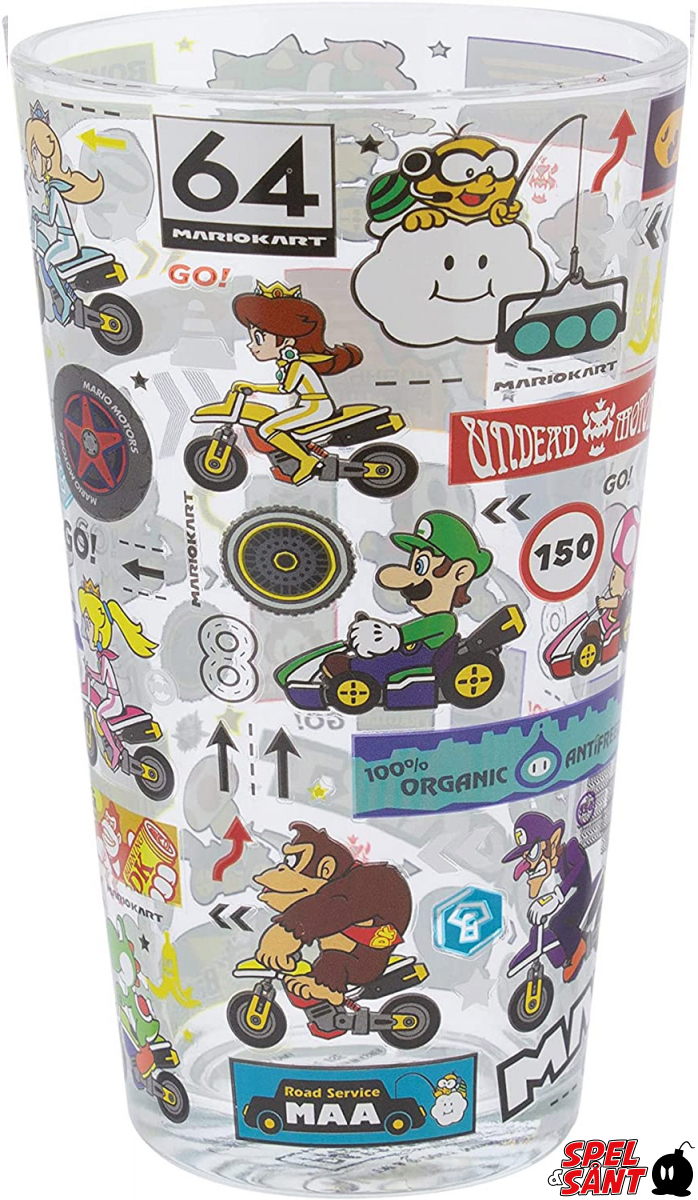 Paladone Mario Kart Glass - Spel & Sånt: The video game store with the ...