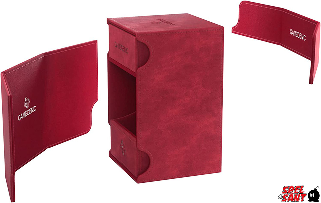 GameGenic Watchtower 100+ XL Convertible Deck Box Red - Spel & Sånt ...