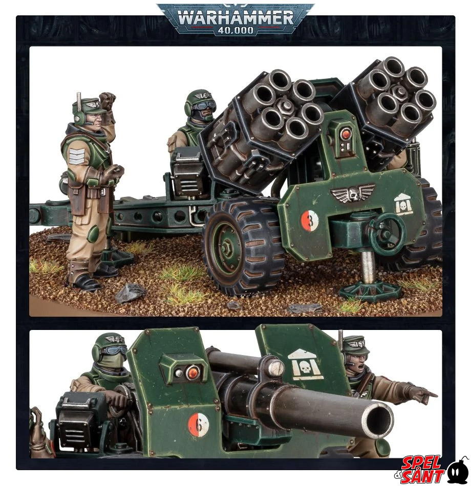 Warhammer 40K Astra Militarum - Field Ordnance Battery - Spel & Sånt ...
