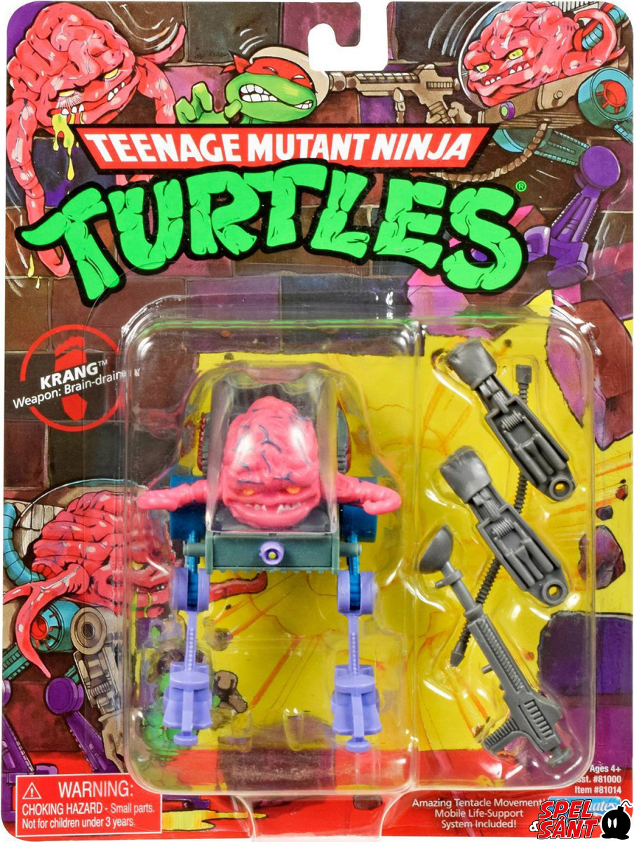 Teenage Mutant Ninja Turtles Krang Figure - Spel & Sånt: The video game ...