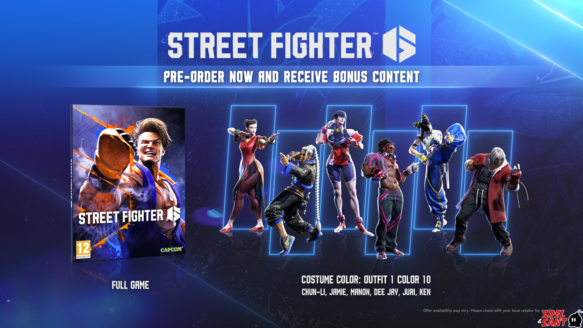 Street Fighter 6 Mad Gears Box (inkl. Förbokningserbjudande) - Spel & Sånt: The video game store ...