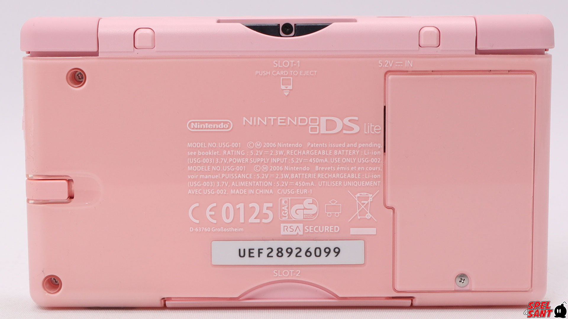 Nintendo DS Lite Rosa (Nytt & Bulk) - Spel & Sånt: The video game store ...