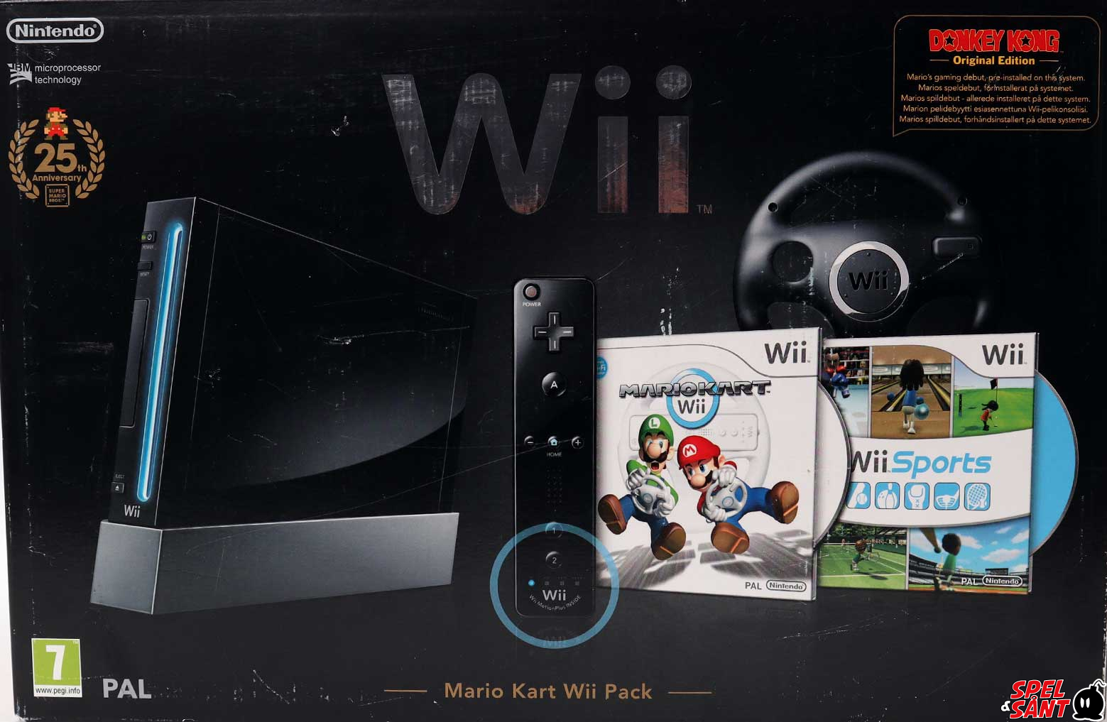 Nintendo Wii Black Mario Kart Wii Pack (Nytt) - Spel & Sånt: The video ...
