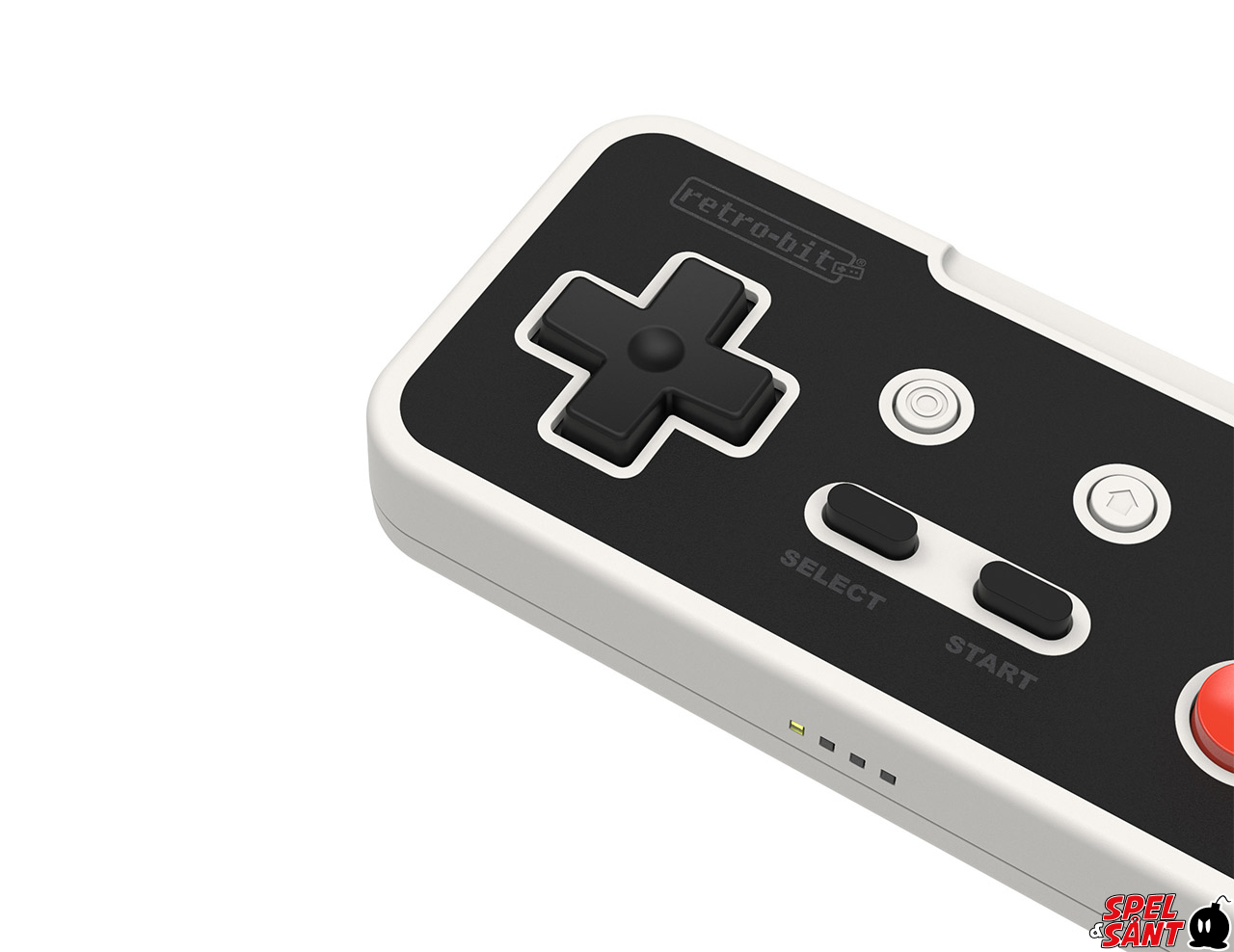 Retro-bit Origin8 2.4 GHz Wireless Controller - Classic Grey - Spel ...