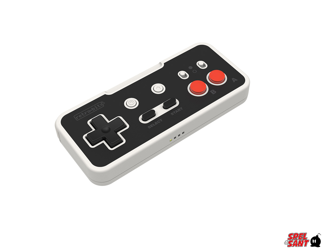 Retro-bit Origin8 2.4 GHz Wireless Controller - Classic Grey - Spel ...