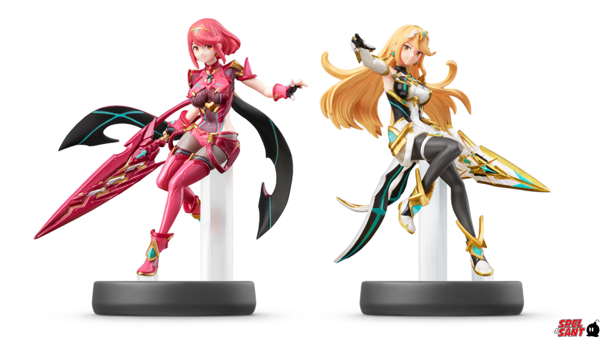 Nintendo Amiibo Super Smash Bros Collection (Pyra & Mythra) - Spel ...
