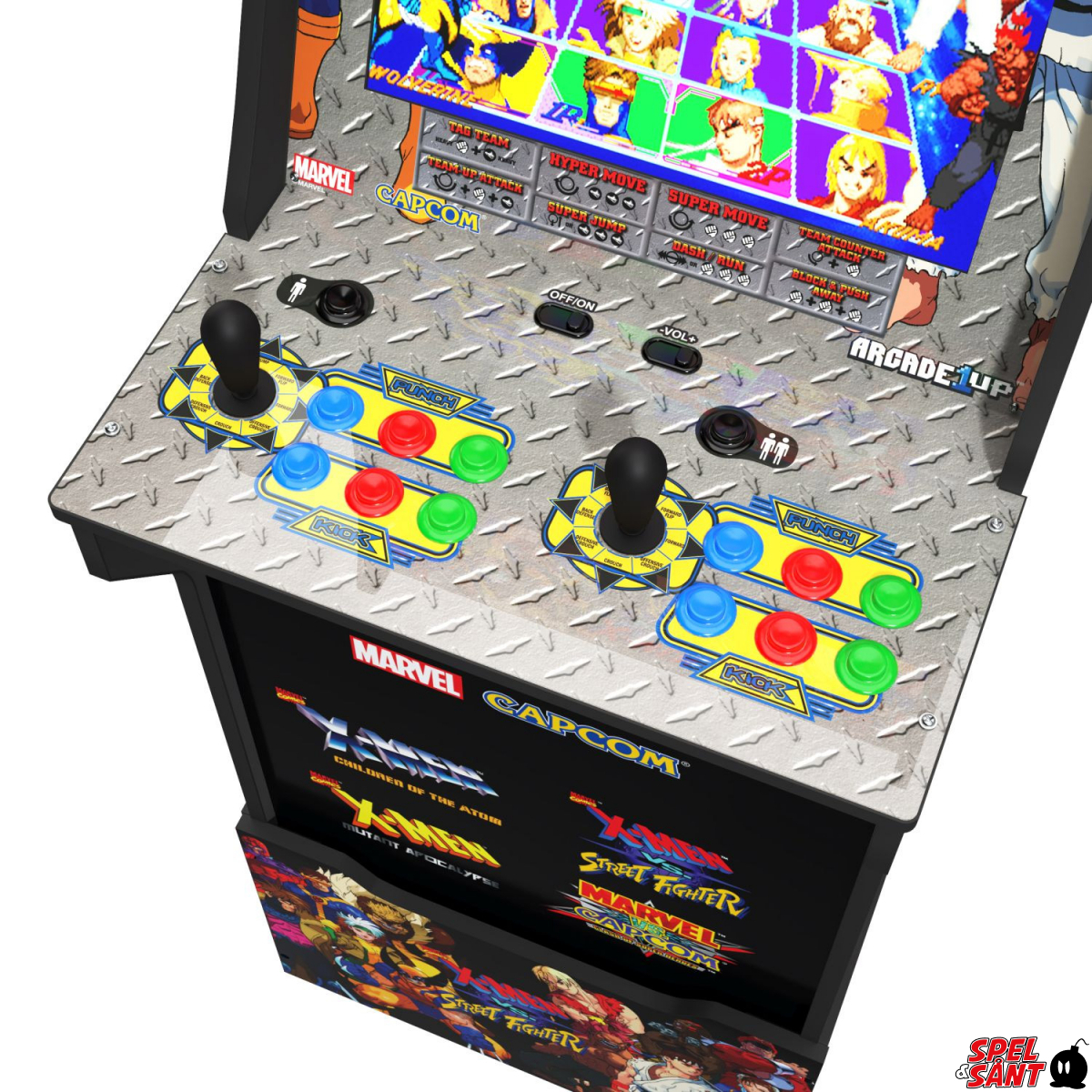Arcade1Up X-Men vs Street Fighter Arcade Cabinet - Spel & Sånt: The ...