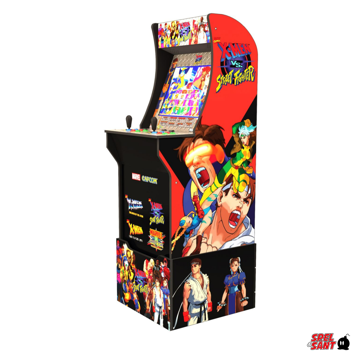 Arcade1Up X-Men vs Street Fighter Arcade Cabinet - Spel & Sånt: The ...