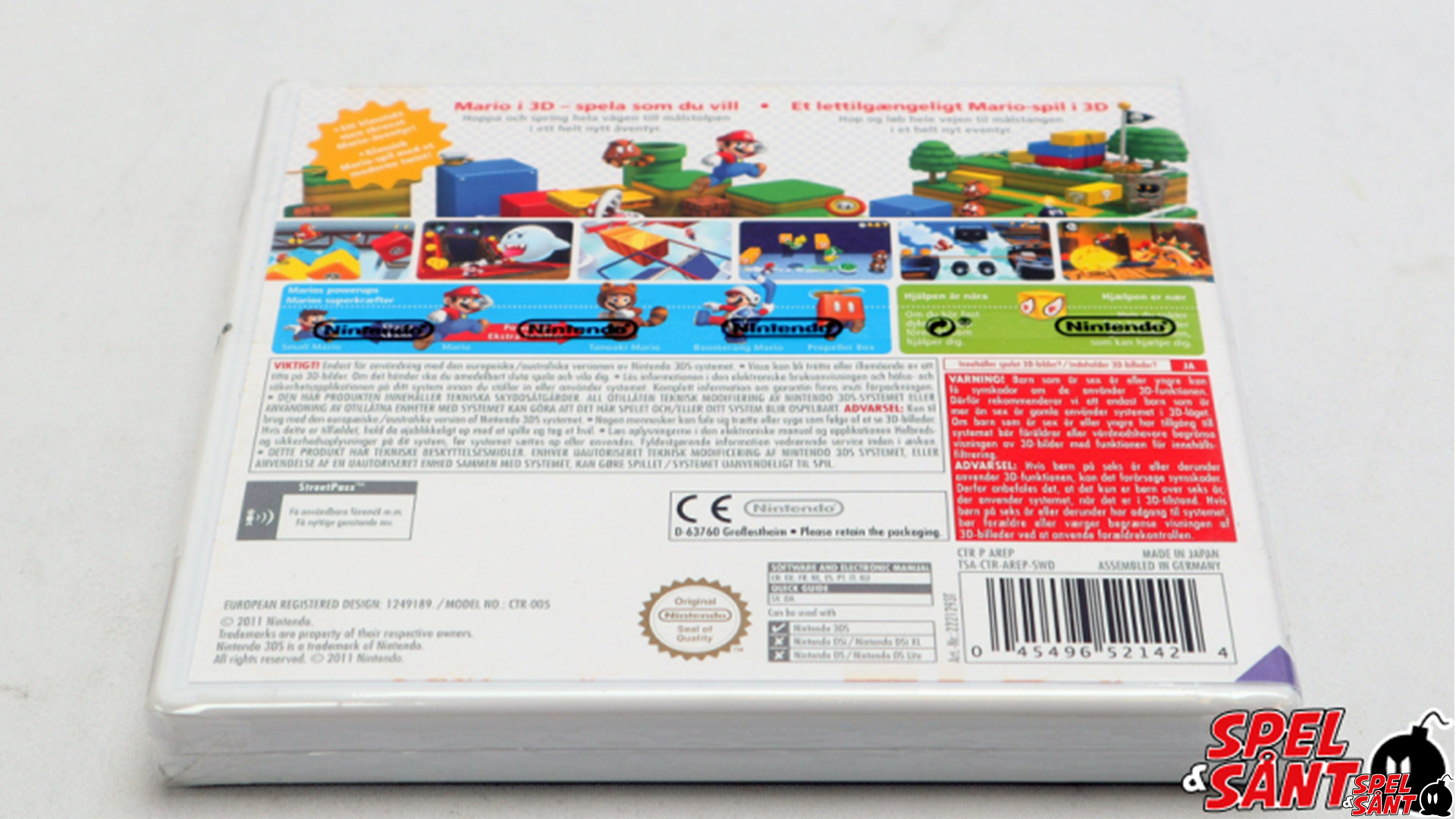 Super Mario 3D Land (Bergsala & Nytt) - Spel & Sånt: The video game ...