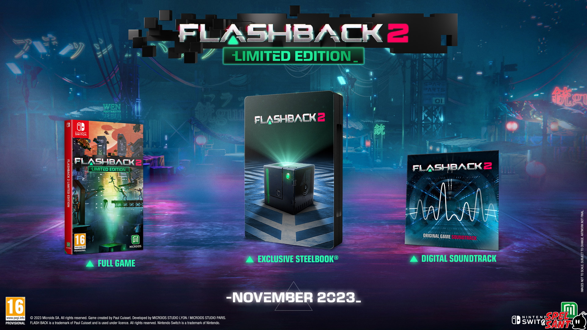 Flashback 2 Limited Edition - Spel & Sånt: The video game store with ...