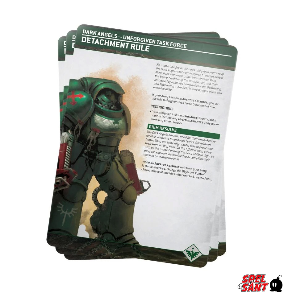 Warhammer 40K - Dark Angels Index cards - Spel & Sånt: The video game ...