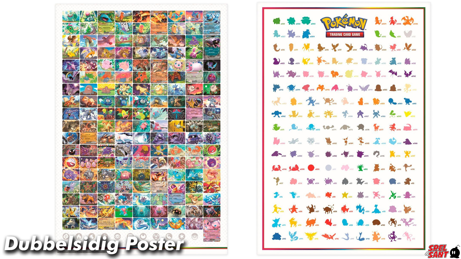 Pokemon TCG Scarlet & Violet 151 Poster Collection - Spel & Sånt: The ...