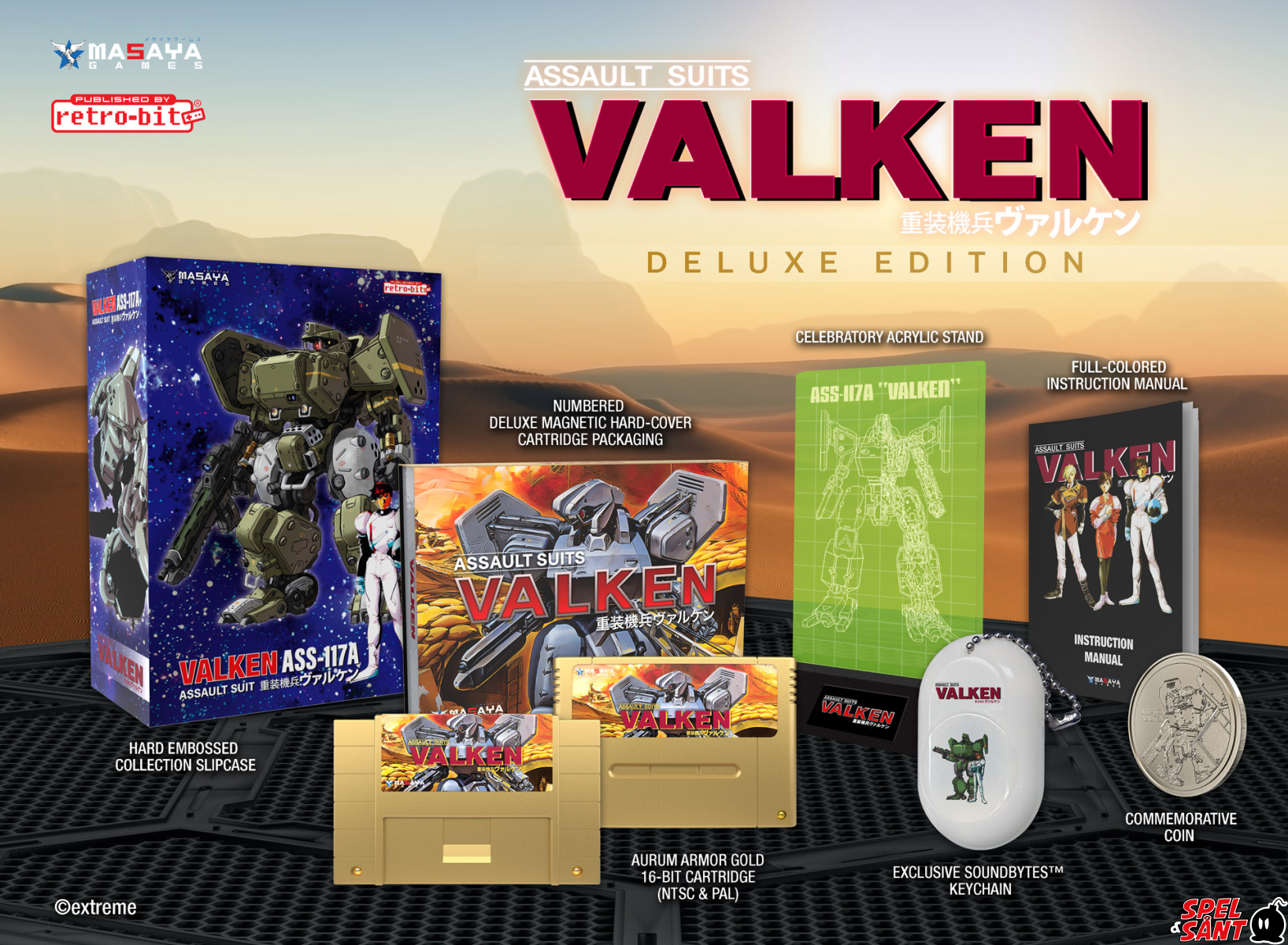 Assault Suits Valken Deluxe Edition (Retro-bit) - Spel & Sånt: The ...