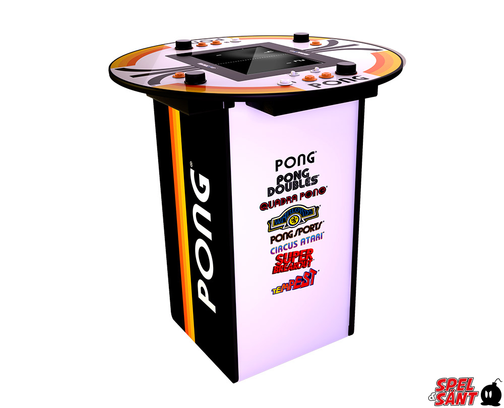 Arcade1Up Pong 4 Player Pub Arcade Table - Spel & Sånt: The video game ...