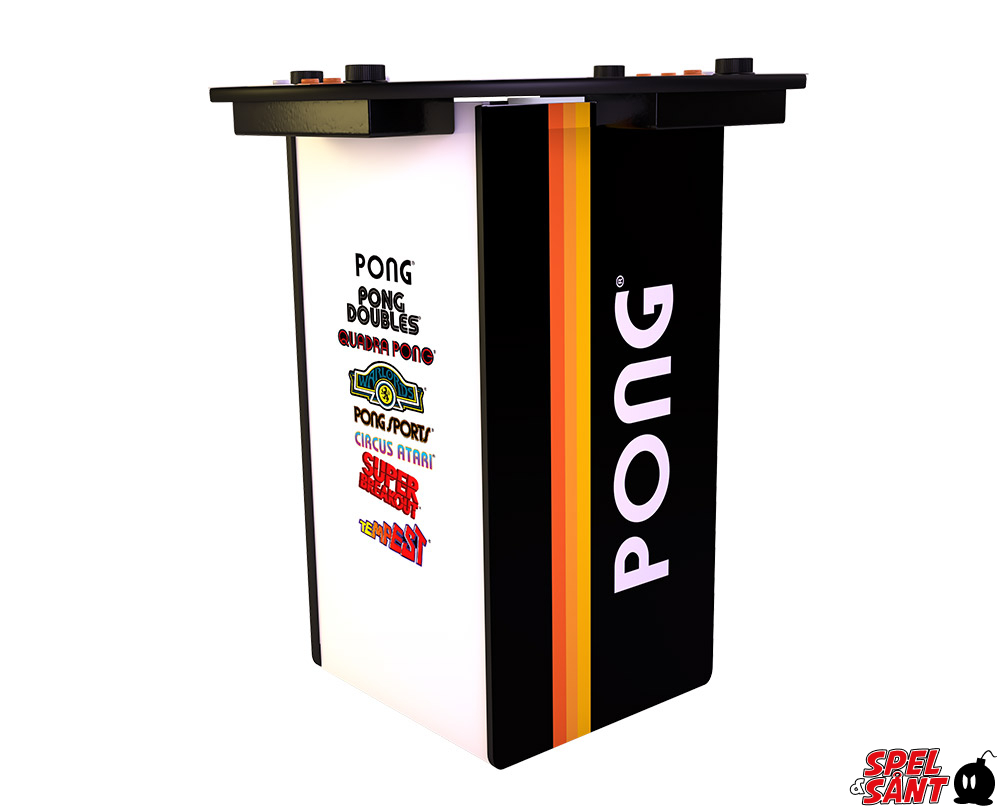 Arcade1Up Pong 4 Player Pub Arcade Table - Spel & Sånt: The video game ...