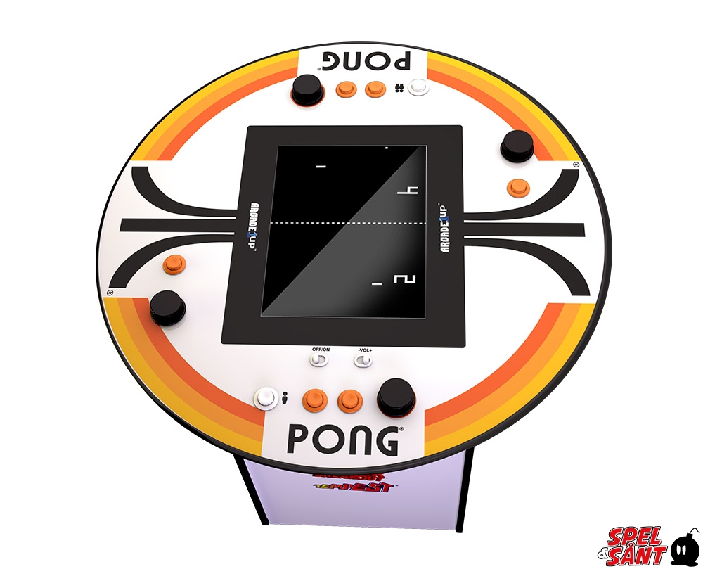 Arcade1Up Pong 4 Player Pub Arcade Table - Spel & Sånt: The video game ...