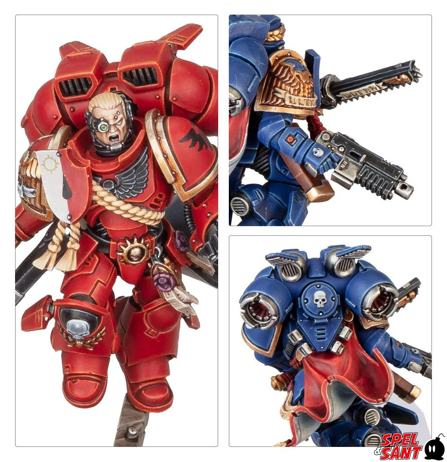 Warhammer 40K Space Marines - Captain With Jump Pack - Spel & Sånt: The ...
