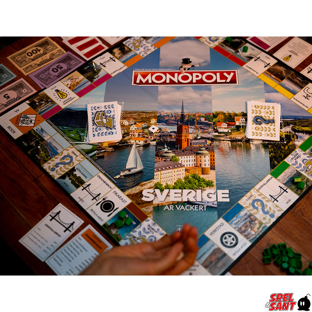 Monopoly Sverige är Vackert - Spel & Sånt: The video game store with ...