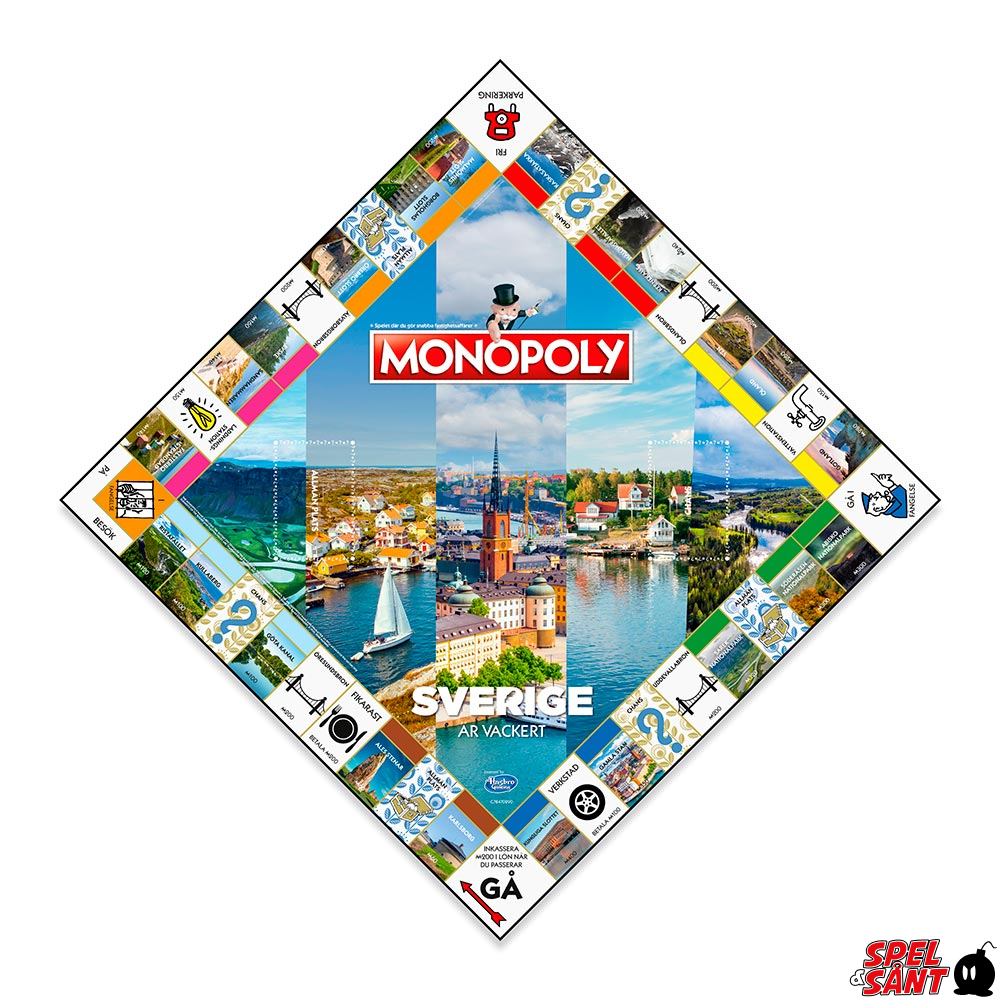 Monopoly Sverige är Vackert - Spel & Sånt: The video game store with ...