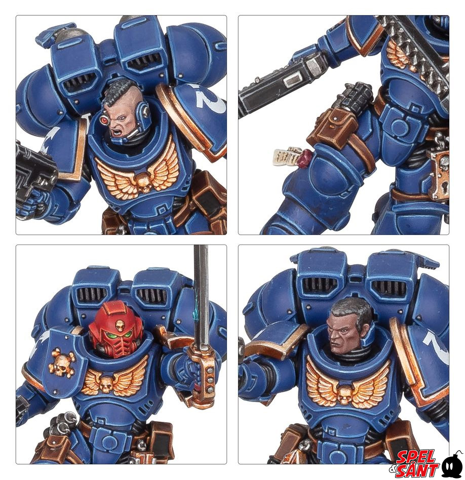 Warhammer 40K Battleforce Space Marines - Spearhead Force - Spel & Sånt ...