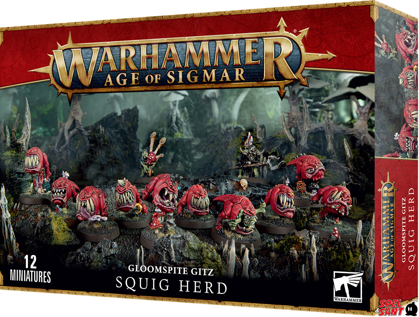 Warhammer Age of Sigmar Squig Herd - Spel & Sånt: The video game store ...