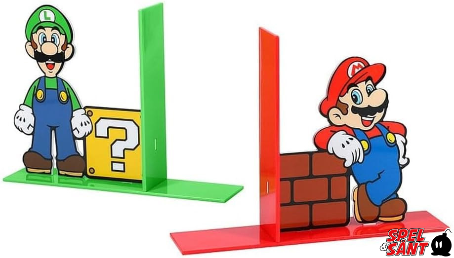 Paladone Super Mario Bookends - Spel & Sånt: The video game store with ...
