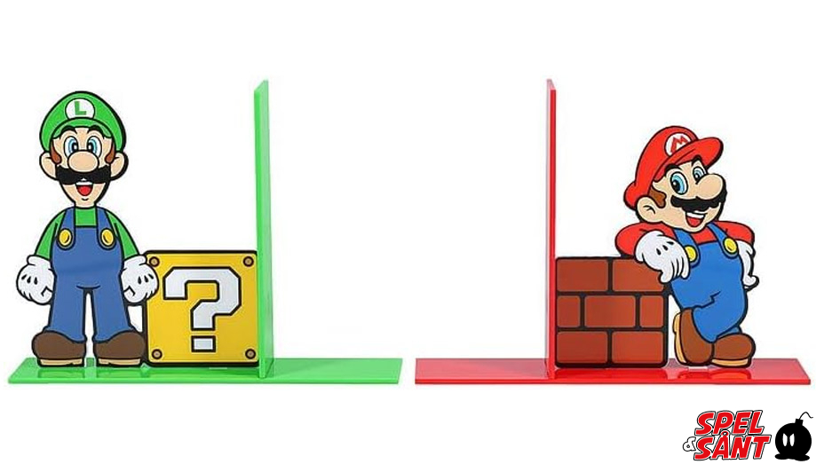 Paladone Super Mario Bookends - Spel & Sånt: The video game store with ...