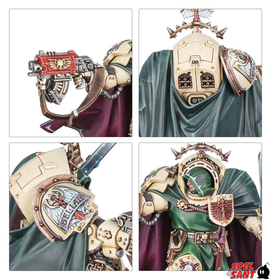 Warhammer 40K Dark Angels - Belial Grand Master of the Deathwing - Spel ...