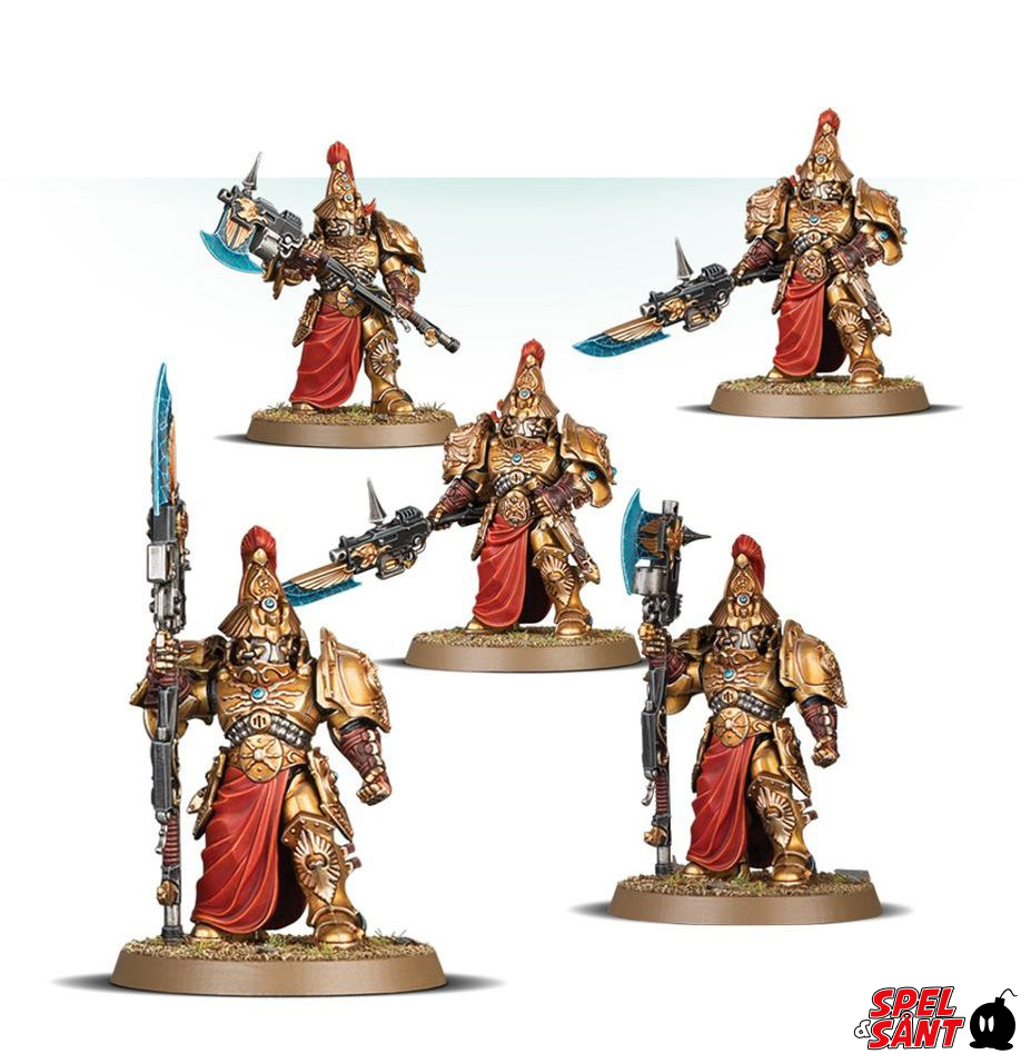 Warhammer 40K Battleforce Adeptus Custodes - Auric Champions - Spel ...