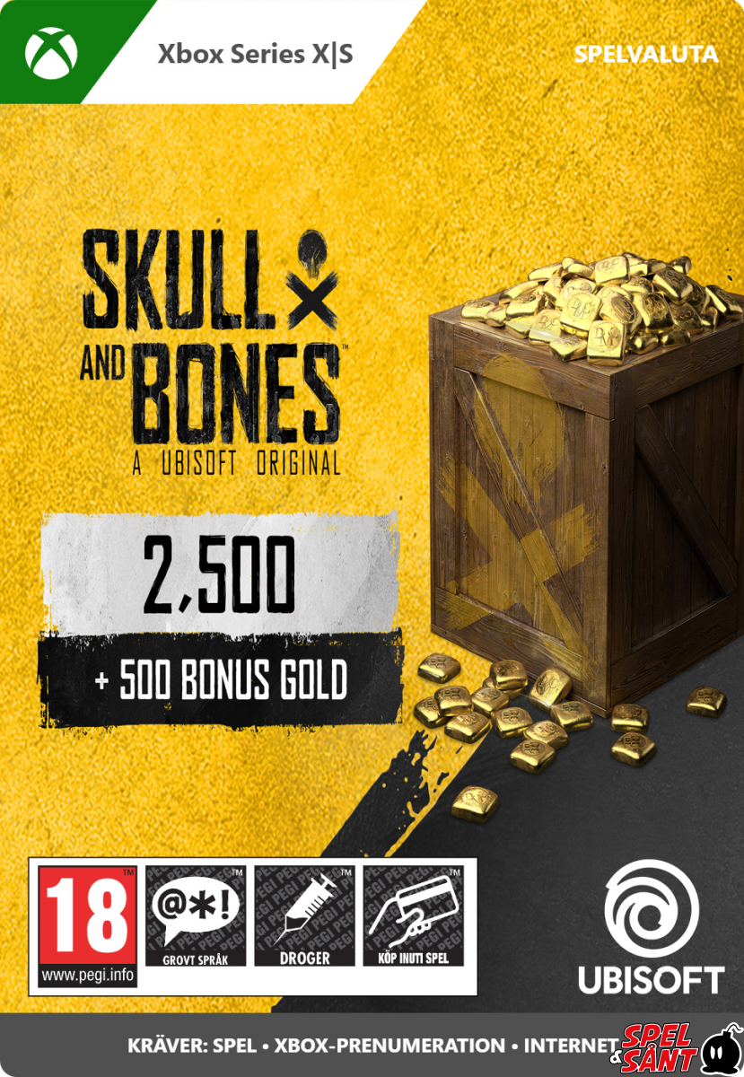 Skull and Bones 3000 Gold - Spel & Sånt: The video game store with the ...