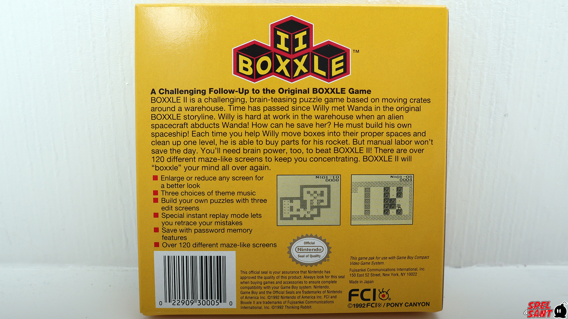 Boxxle II (2) (inkl. Skyddsbox) - Spel & Sånt: The video game store ...